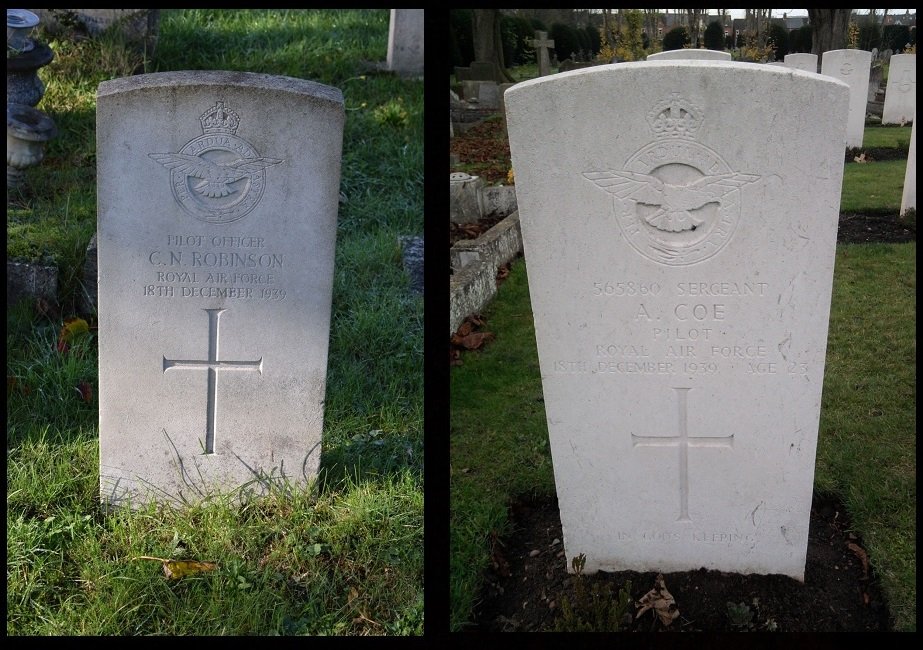 18.12.1939. No. 97 Squadron Armstrong Whitworth Whitley Mk.II Serial No ...